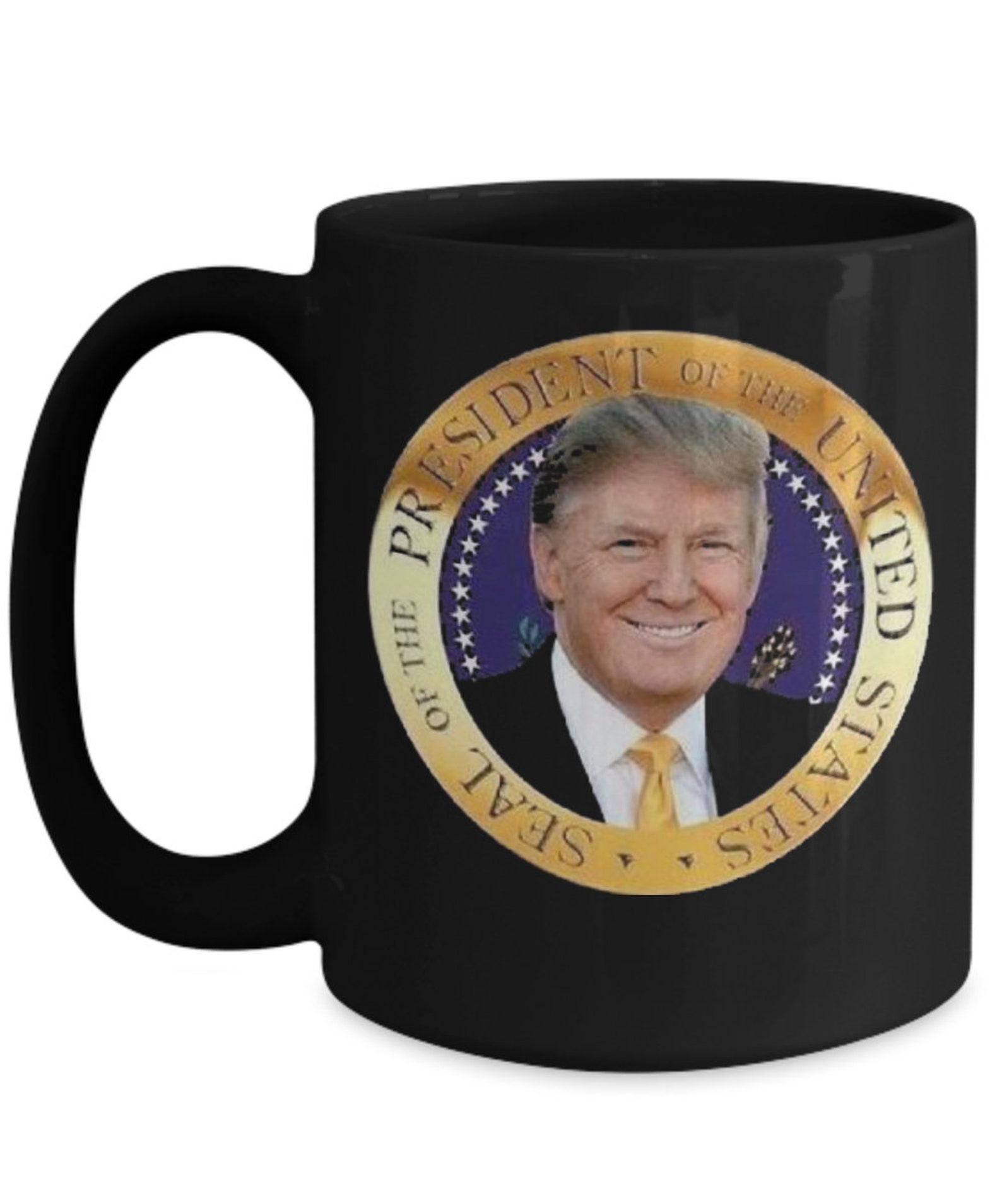 Trump Coffee Mug/ President Donald Trump Mug/ Trump Presidential Seal ...