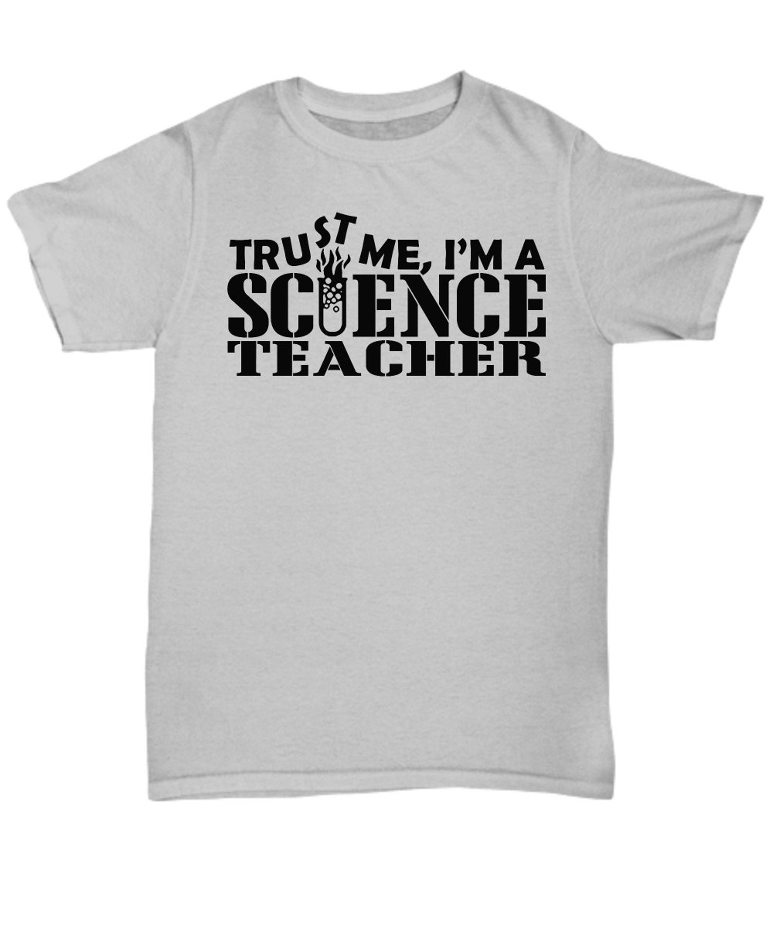 Science Teacher T-shirt/ Trust Me I'm a Science Teacher - Etsy