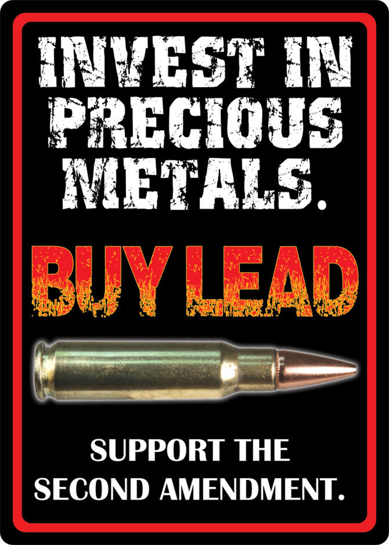 2nd Amendment Tin Sign/ Funny 2nd Amendment Sign/ Funny Man Cave Sign ...