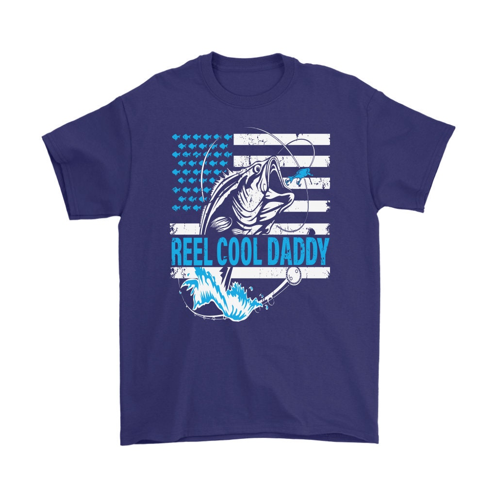 Dad Shirts Reel Cool Daddy Shirt Gift Shirt for Dad Father's Day Gift ...