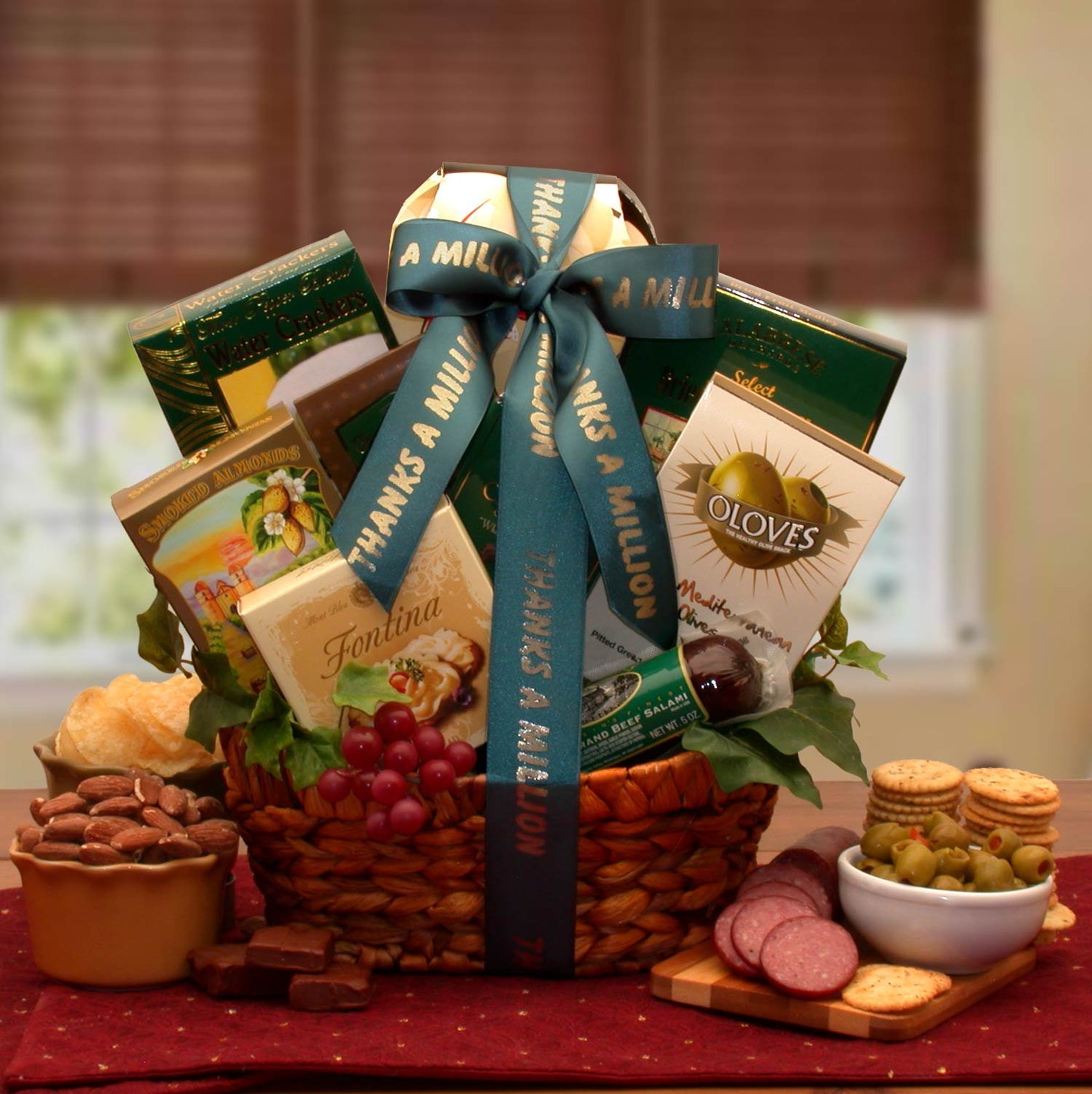 Thank You Gift Baskets A Gourmet Thank You Gift Basket Appreciation ...