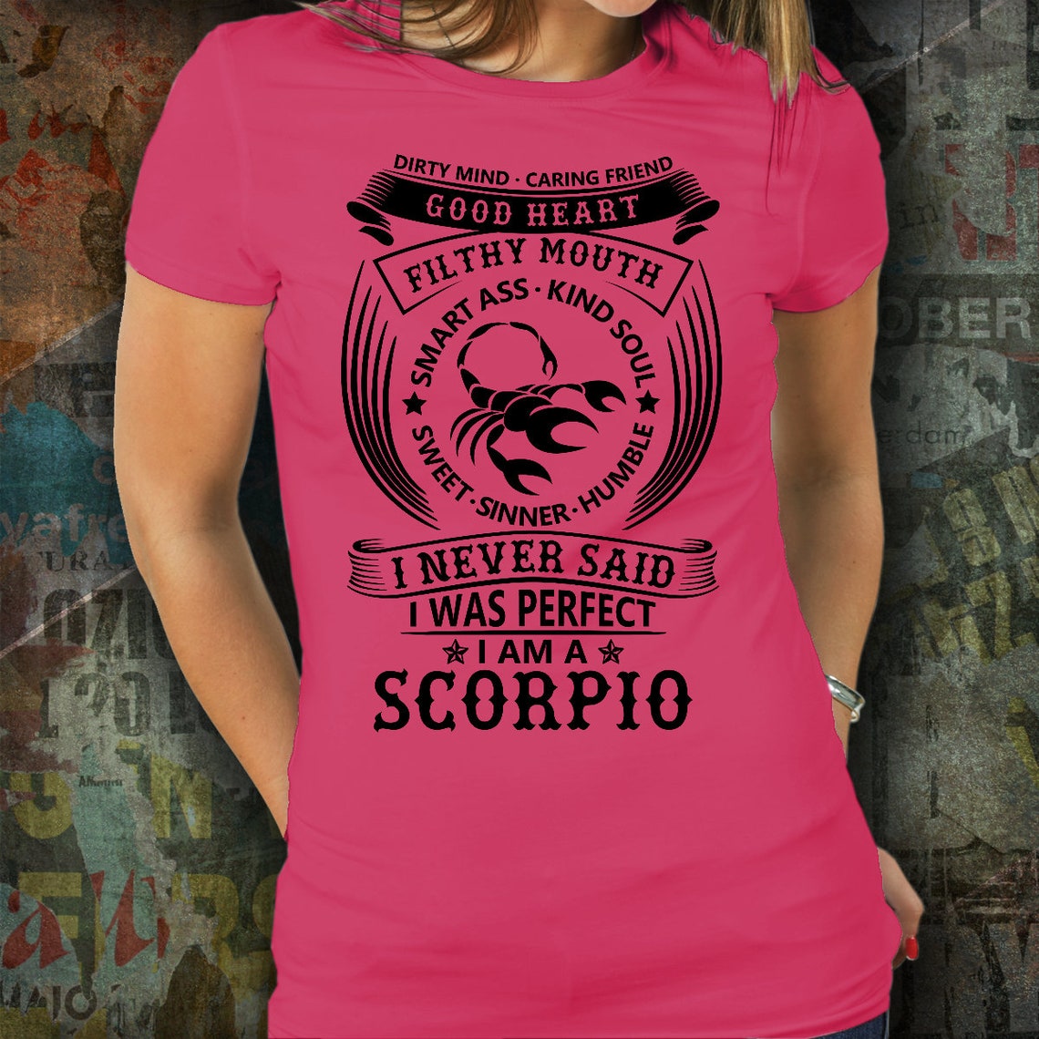 Scorpio T-shirt/ Funny Scorpio T-shirt/ October Birthday Gift/ | Etsy