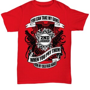 Second Amendment T-shirts/ Patriotic Tee Shirts/ NRA Tee Shirts/ Gun ...