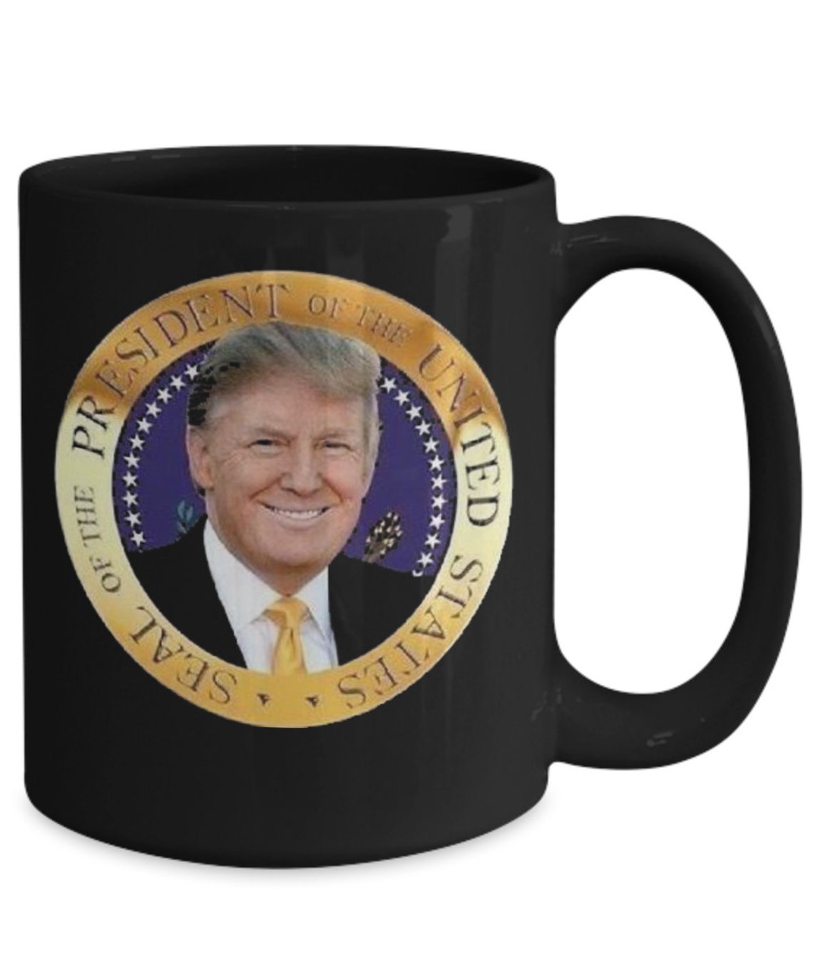 Trump Coffee Mug/ President Donald Trump Mug/ Trump Presidential Seal ...