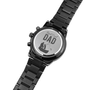 Engraved Watch for Dad, Engraved Chronograph Watch, Real Cool Dad Watch ...