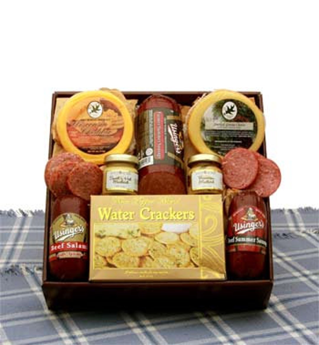 Meat and Cheese Gifts Hearty Favorites Meat & Cheese Sampler Meat and ...