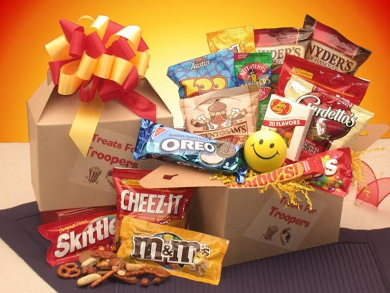 Care Packages for Soldiers Treats for Troopers Snack Package Gift ...