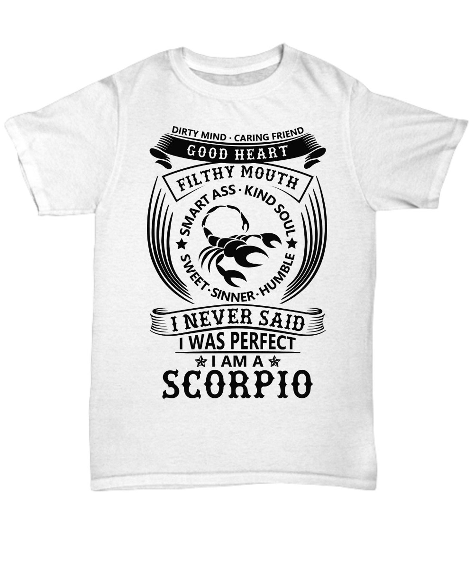 Scorpio T-shirt/ Funny Scorpio T-shirt/ October Birthday Gift/ | Etsy