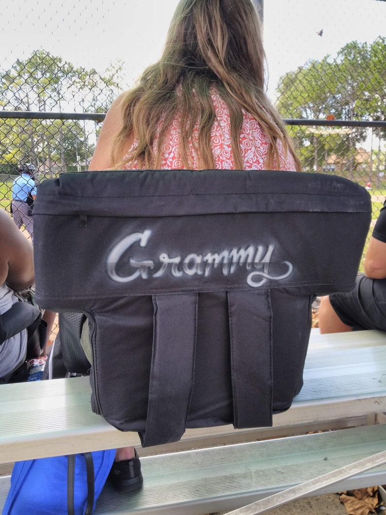 Personalized Padded Stadium Seats - Etsy