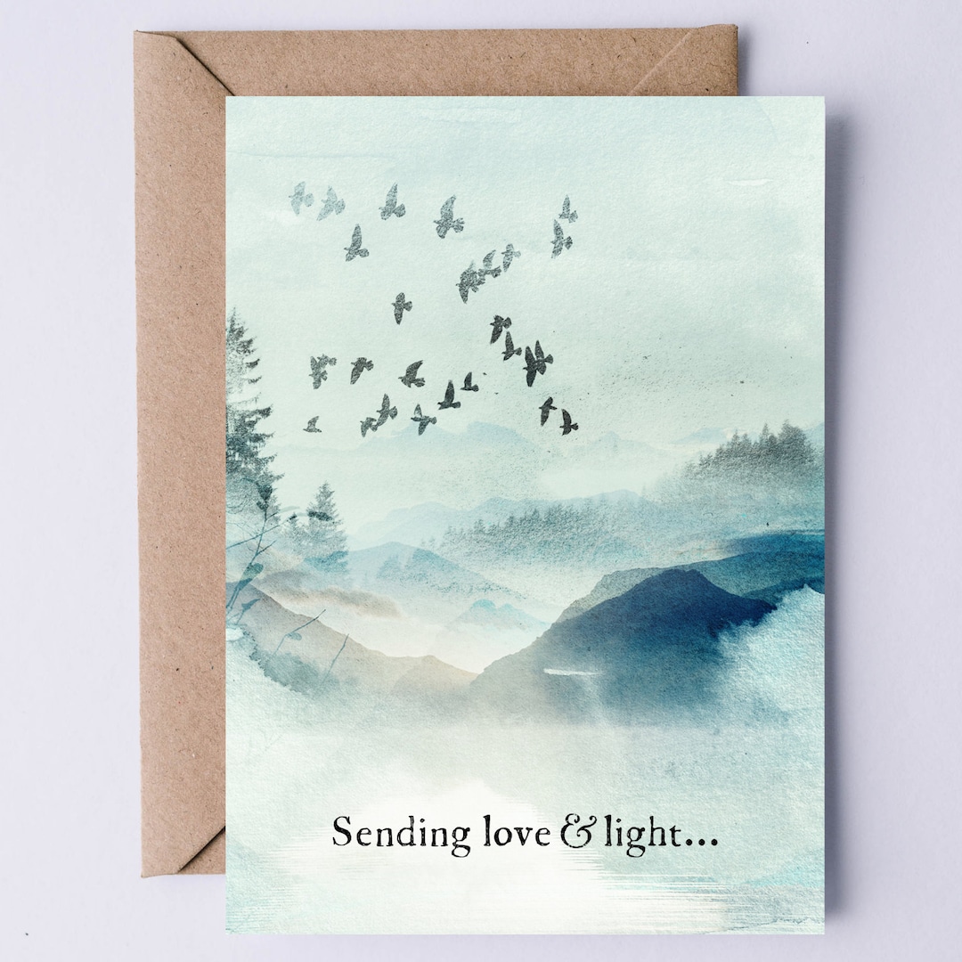 Sympathy Card for Nature Lovers | Digital Card for Emotional Support ...
