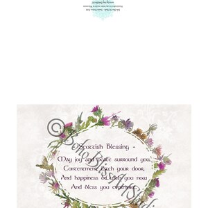 Scottish Blessing DIGITAL Card May Joy and Peace Surround You ...