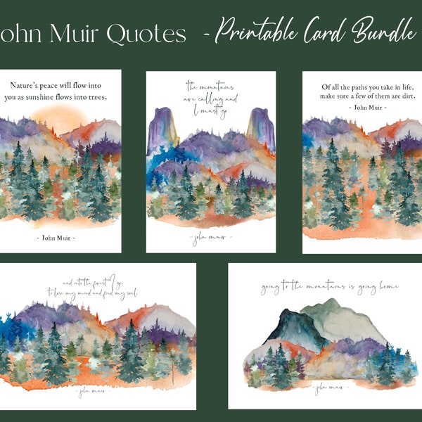 John Muir - Etsy