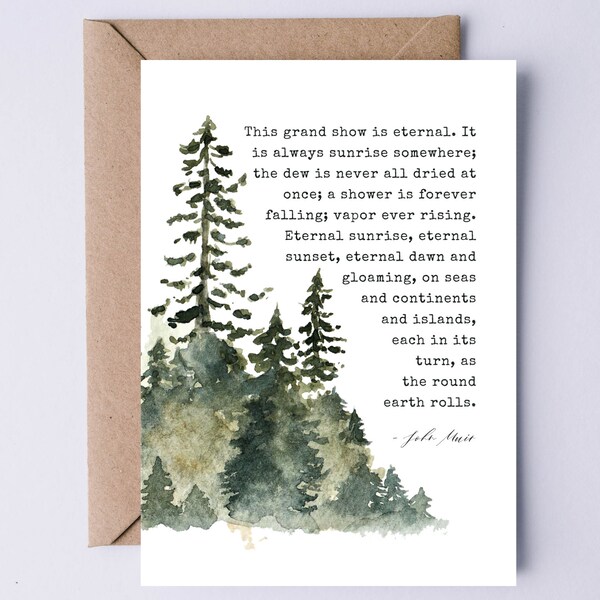 John Muir - Etsy