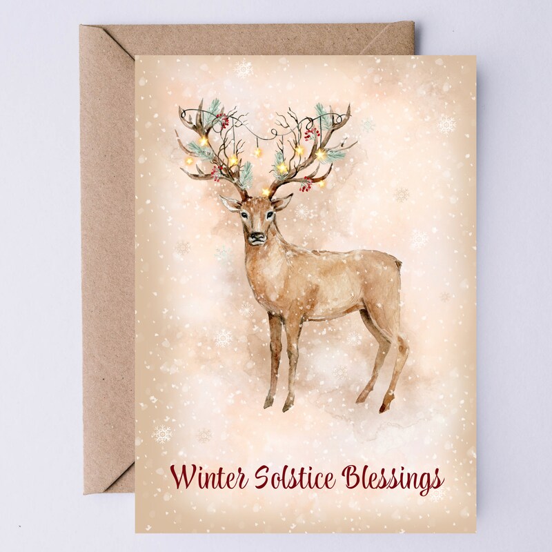 Winter Solstice Cards - Etsy
