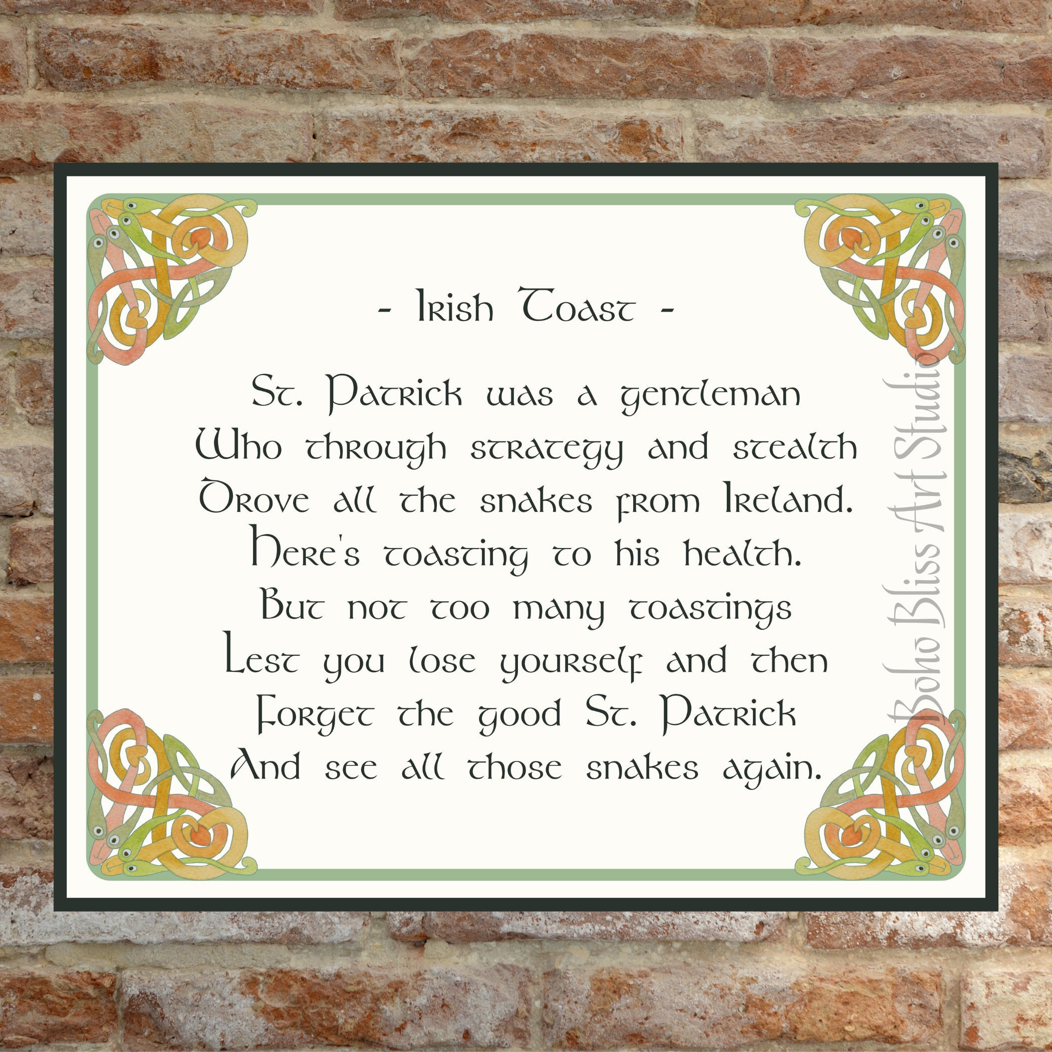 Irish Drinking Toasts