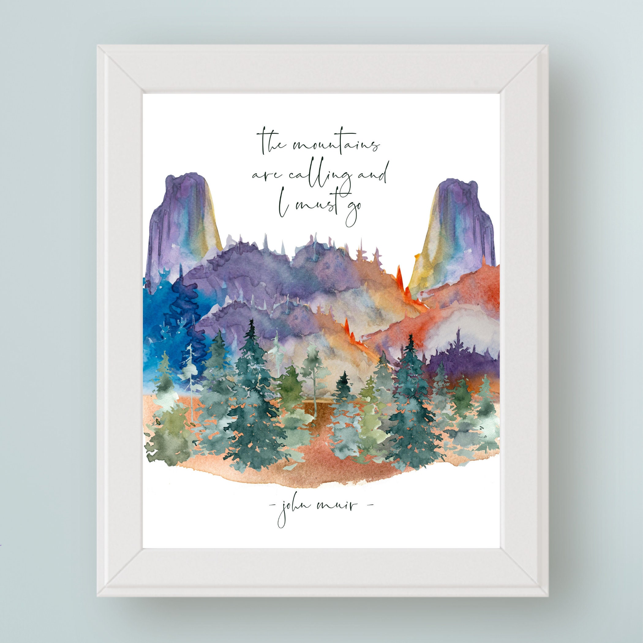 John Muir Quotes Mountains