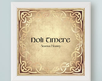 Noli Timere Poster - Etsy