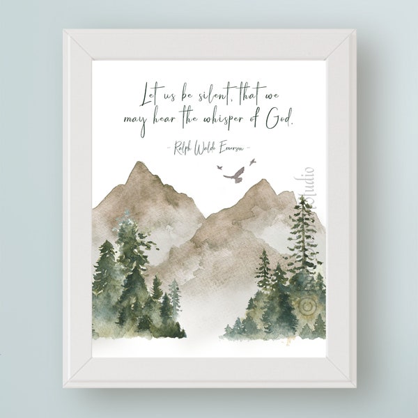 Ralph Waldo Emerson - Etsy
