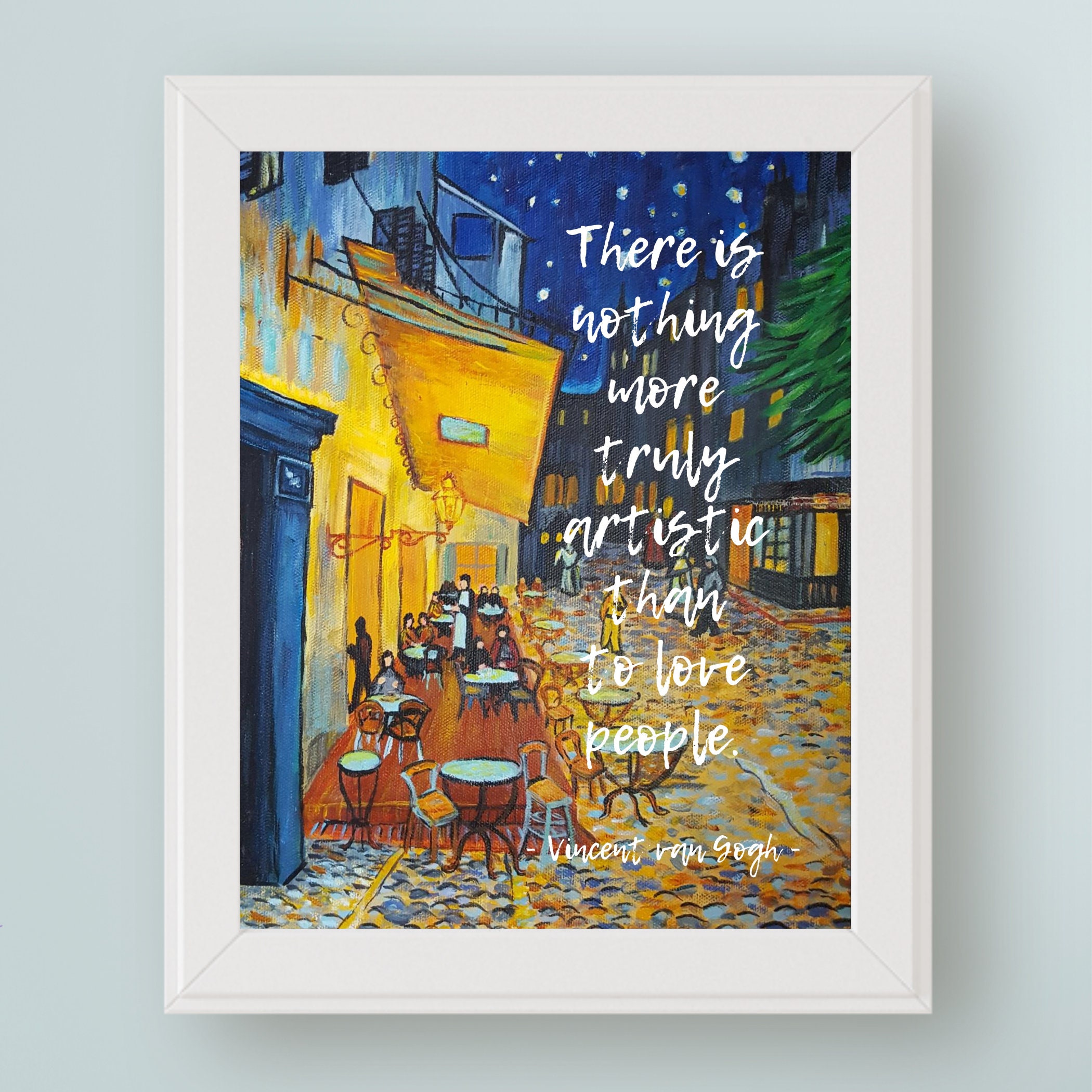 Vincent Van Gogh Quote Printable Art | There is Nothing More Truly ...