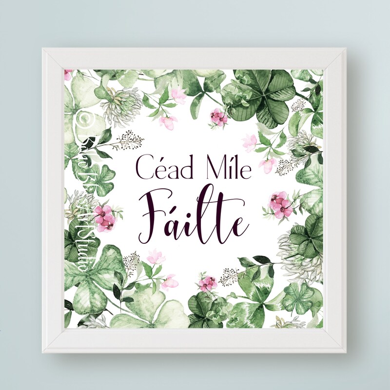Cead Mile Failte - Etsy