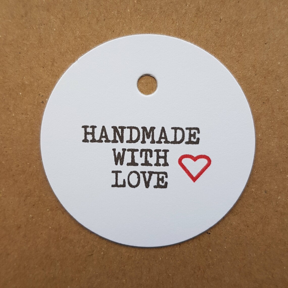 10x Handmade With Love Tags Love Tags Handmade Tags Swing - Etsy