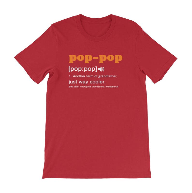 Pop Pop Definition Another Term for Grandfather - Etsy