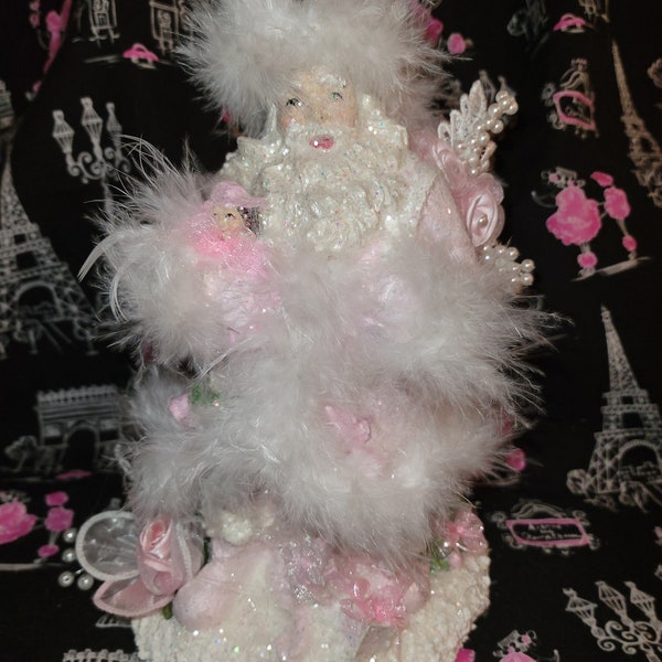 Pink Santa - Etsy