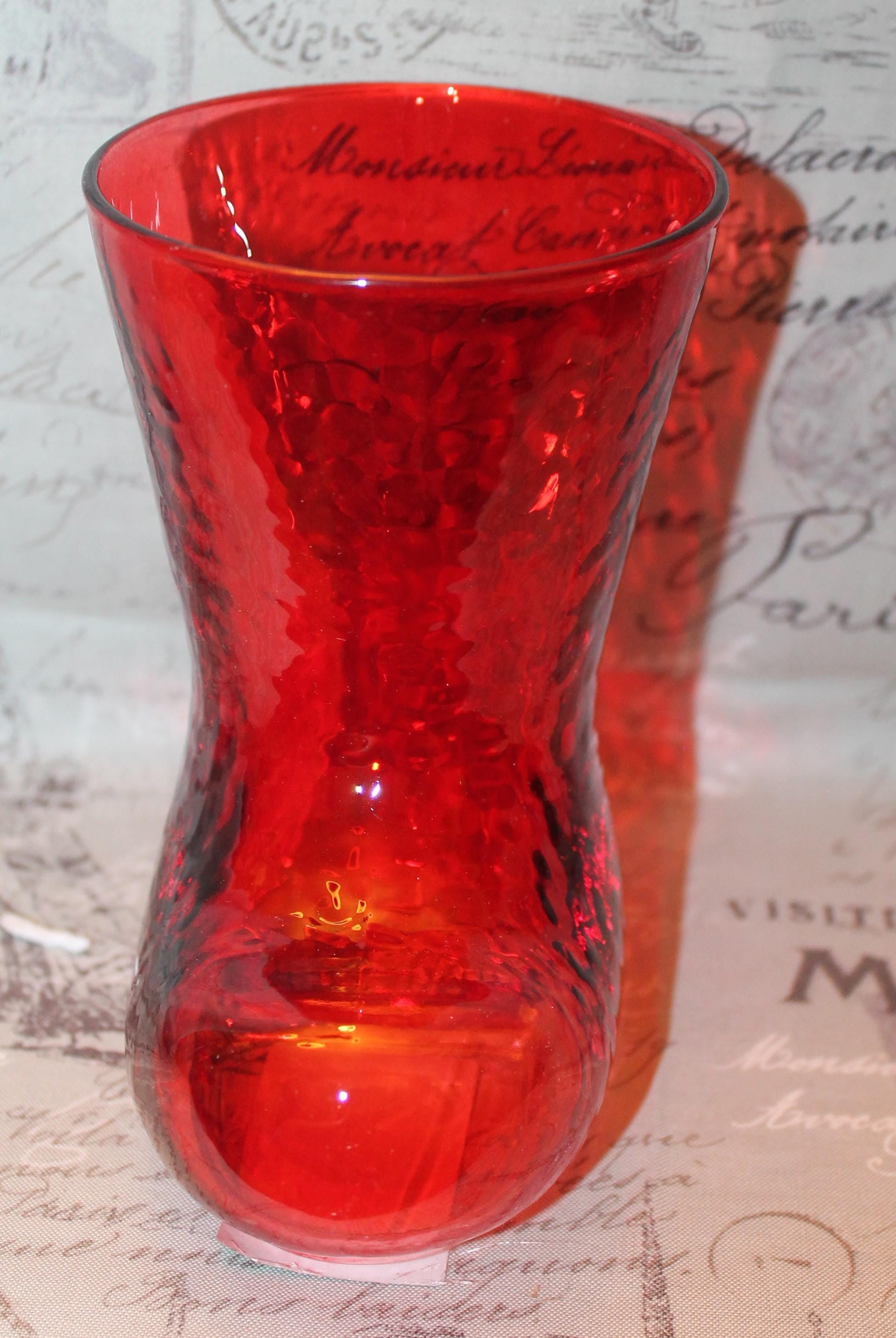 Red Santa Boot Cup Punch Cup Candyland Christmas Glass Victorian Santa ...