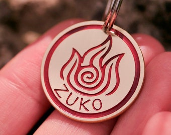 Fire Nation Dog - Etsy