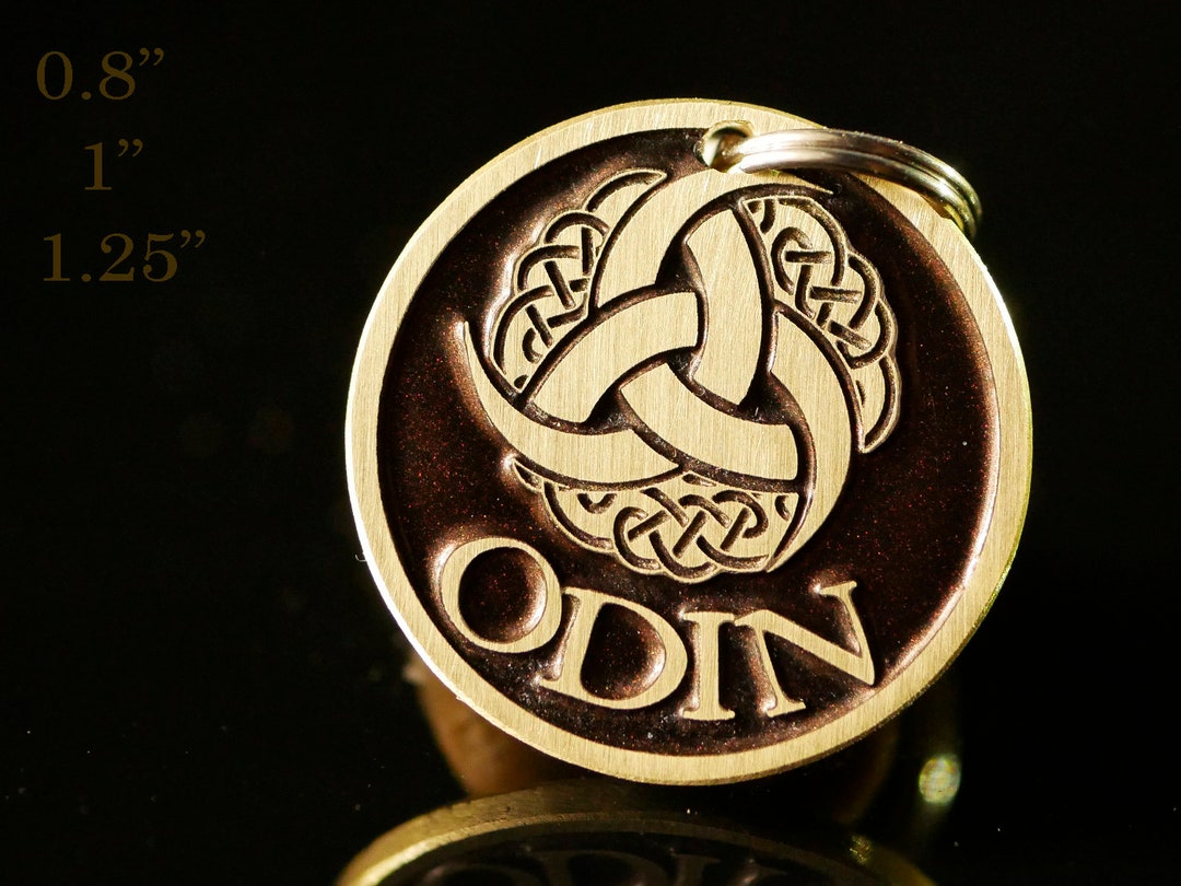 Odin Dog Tag, Viking Dog Tag for Dog Personalized, Custom Name Cat Tag ...