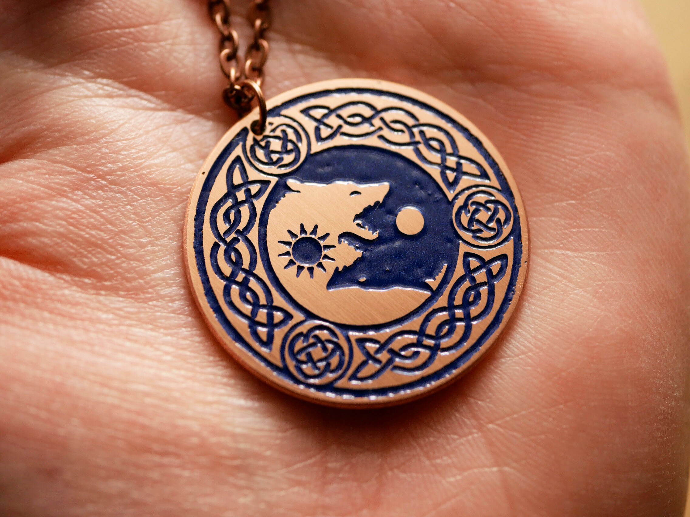 Loki Dog Tag Viking Pet Id Tag Brass or Copper Custom Cat - Etsy