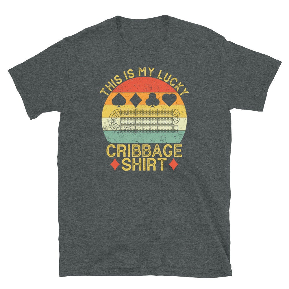 This is My Lucky Cribbage Shirt Vintage Cribbage Game Unisex - Etsy