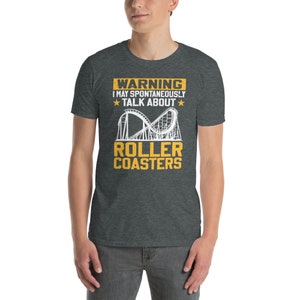Roller Coaster Shirt, Roller Coaster Lover T-shirt, Roller Coaster ...