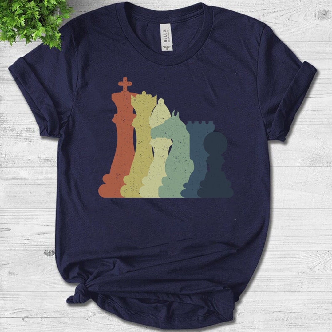 Retro Chess | Outfit Chess Player Unisex T-shirt - Chess Players ...