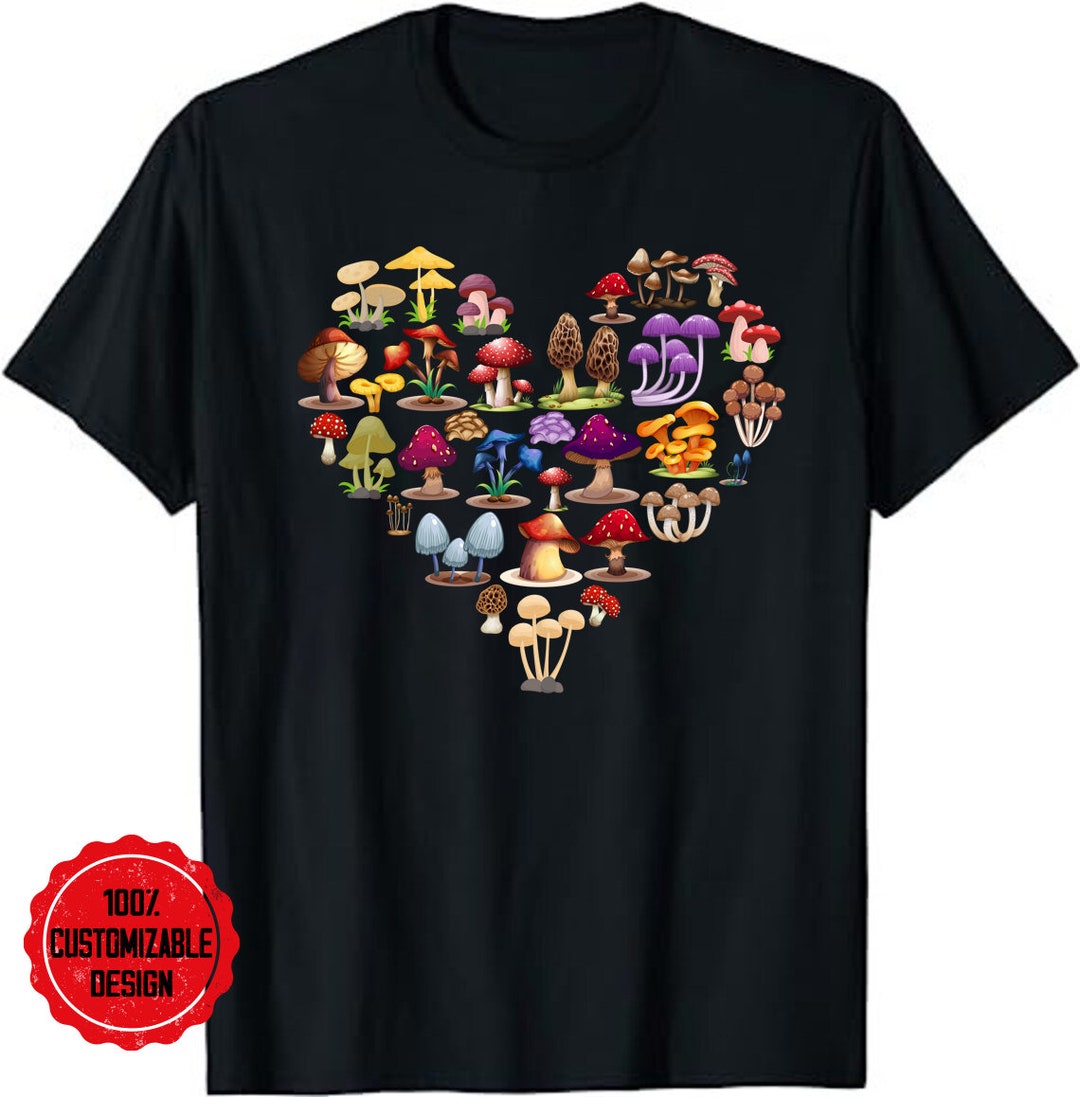 Mushroom Mycology Fungi Foraging Mushrooms Whisperer T-shirt, Funny ...