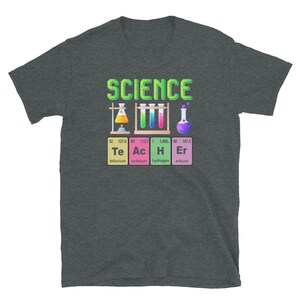 Science Teacher, Periodic Table, Chemistry Teacher Unisex T-shirt ...