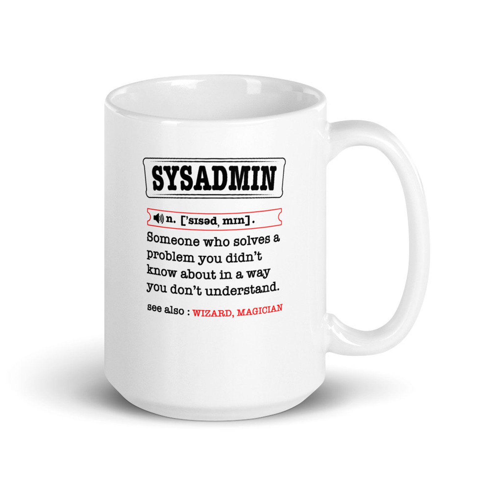 System Administrator Mug Funny Sysadmin Network Admin Gift - Etsy