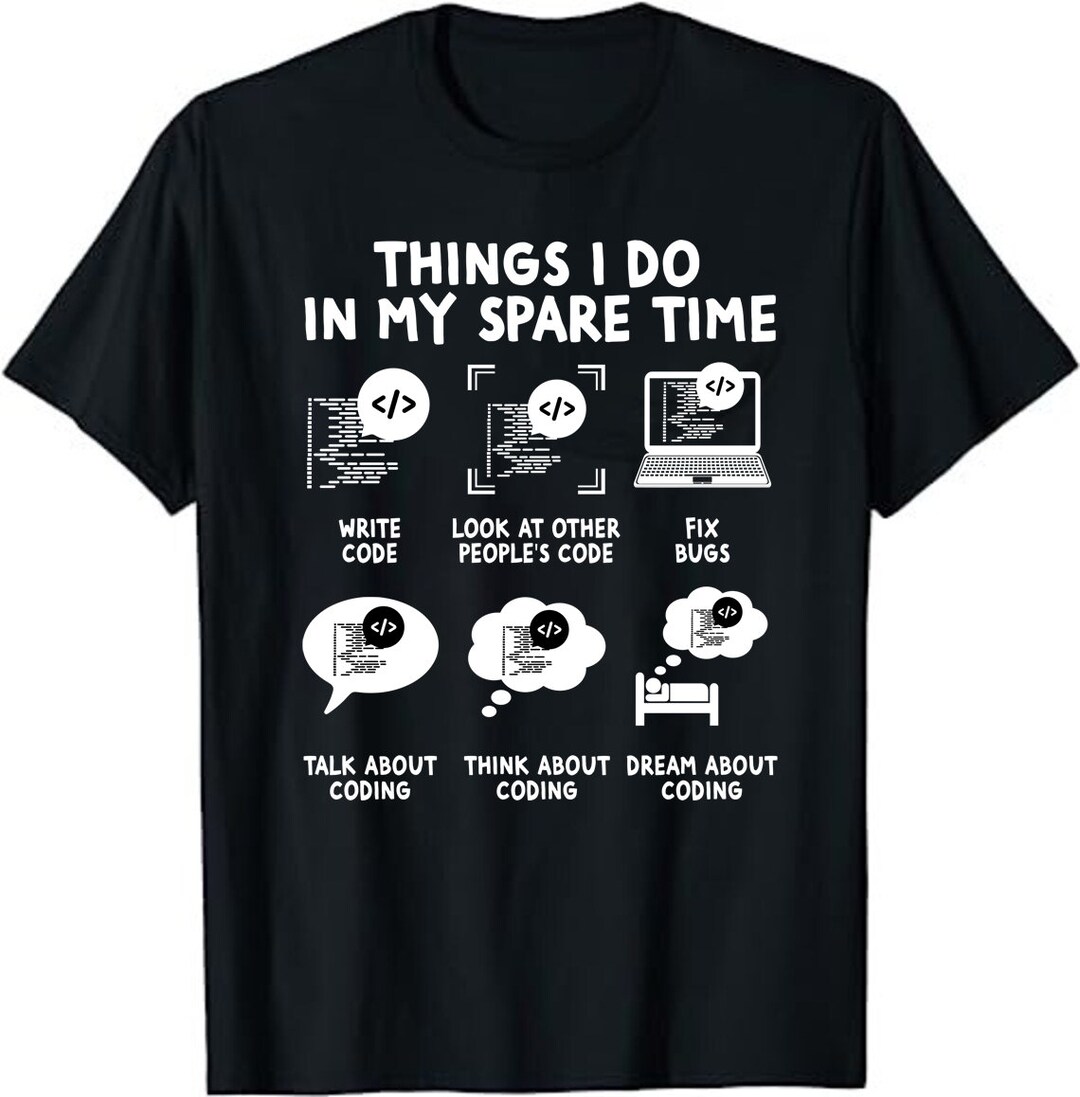 Funny Coder T Shirt Programmer T Coding Apparel Computer Science T Coding Humor Tee