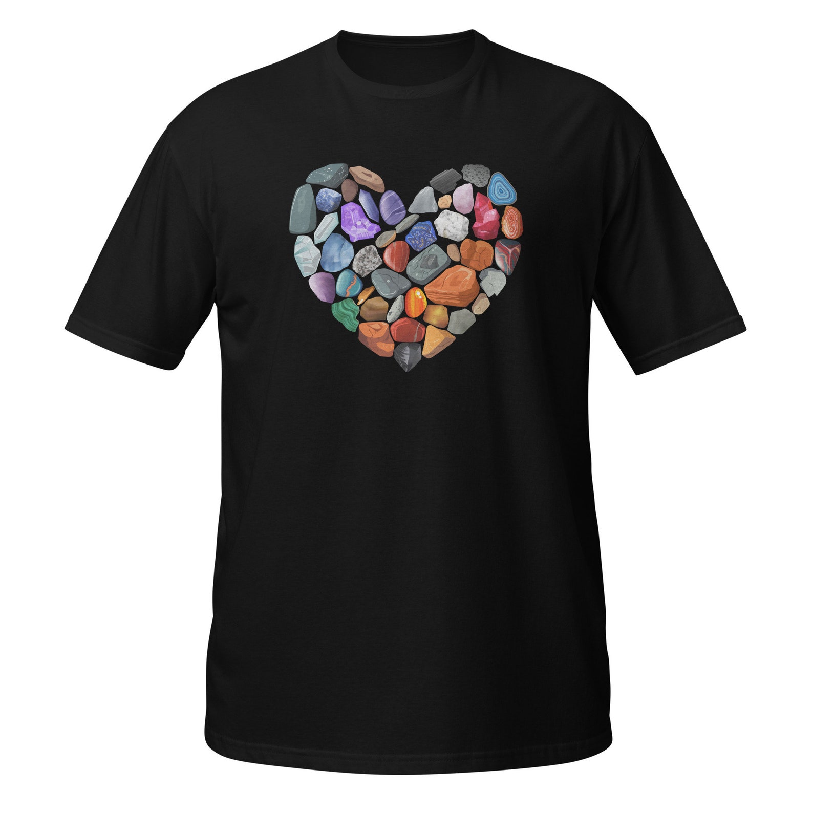 Geology Ores Minerals Gems and Crystals Rock Collecting Unisex T-shirt ...