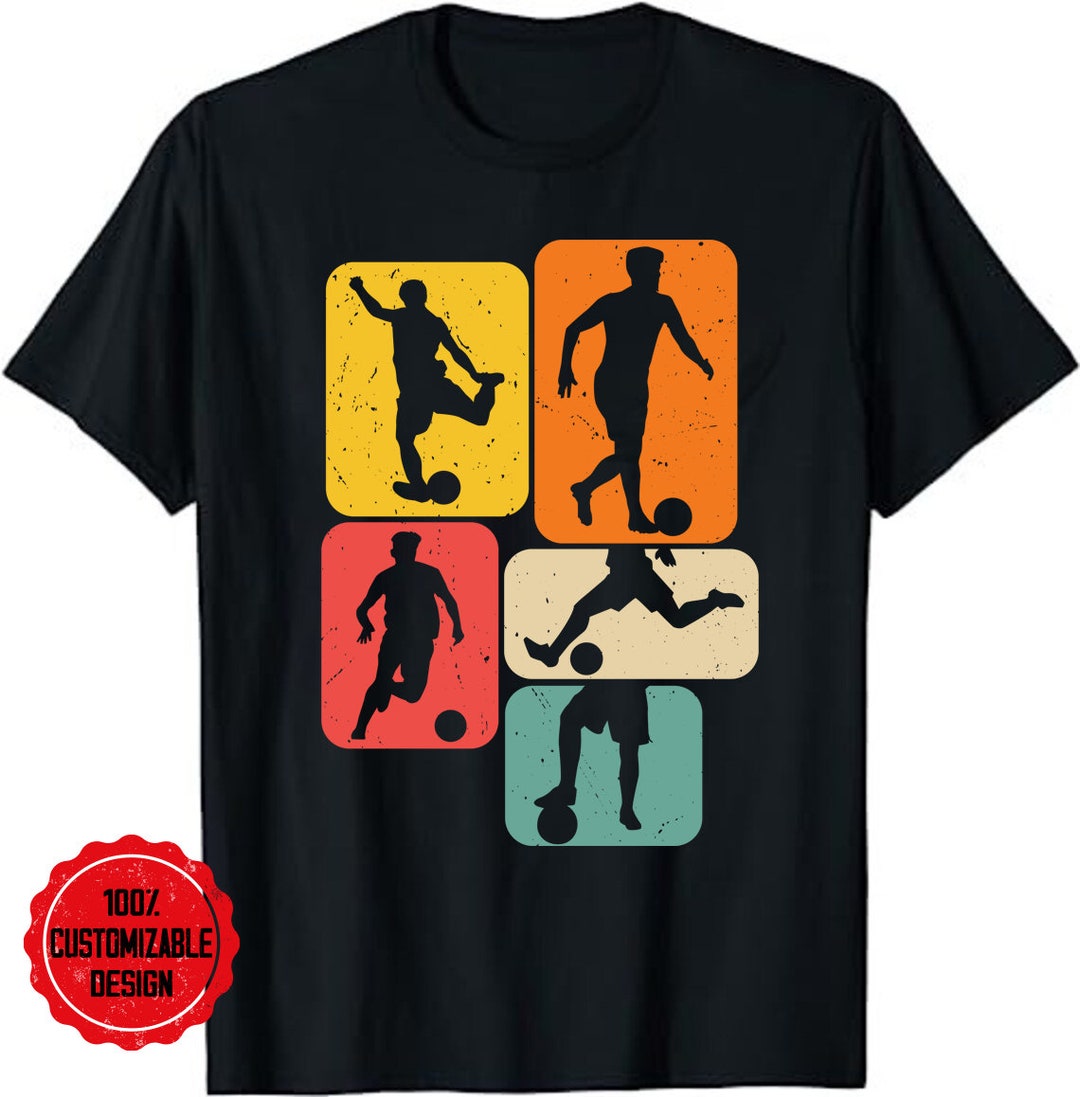 Soccer Tshirt for Soccer Player, Retro Boys Soccer T-shirt, Soccer ...