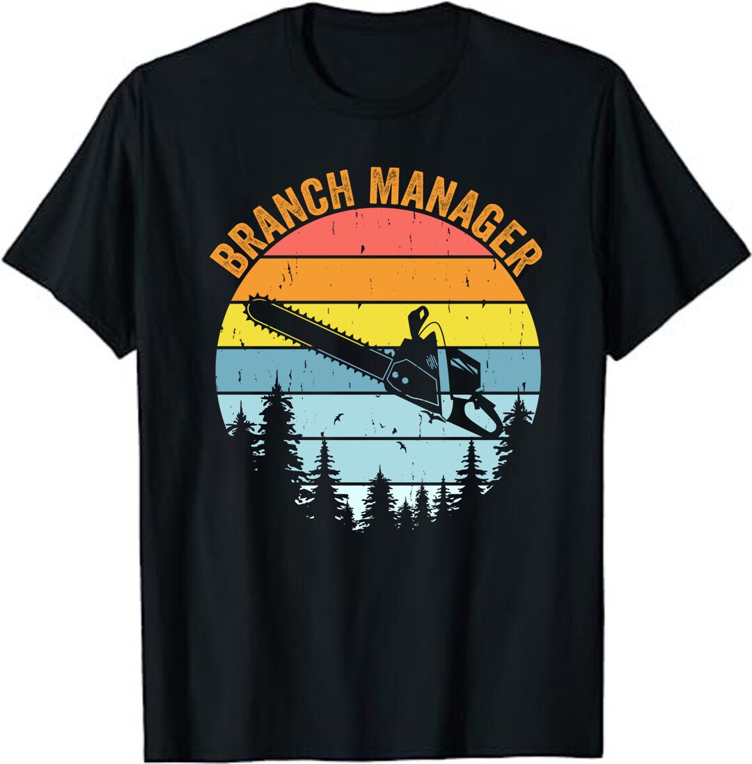 Cool Lumberjack Art Men Women Arborist Logger Branch Manager Unisex T ...