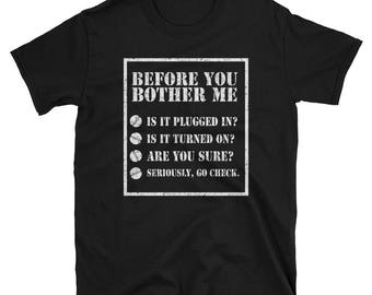 Funny Tech Support Helpdesk Checklist T-shirt Sysadmin Gift | Etsy