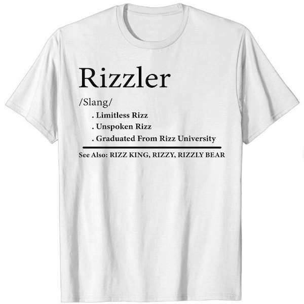 The Rizzler T Shirt - Etsy