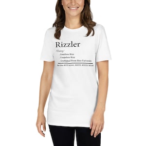 W Rizz the Rizzler Definition Funny Meme Quote T-shirt - W Rizz the ...