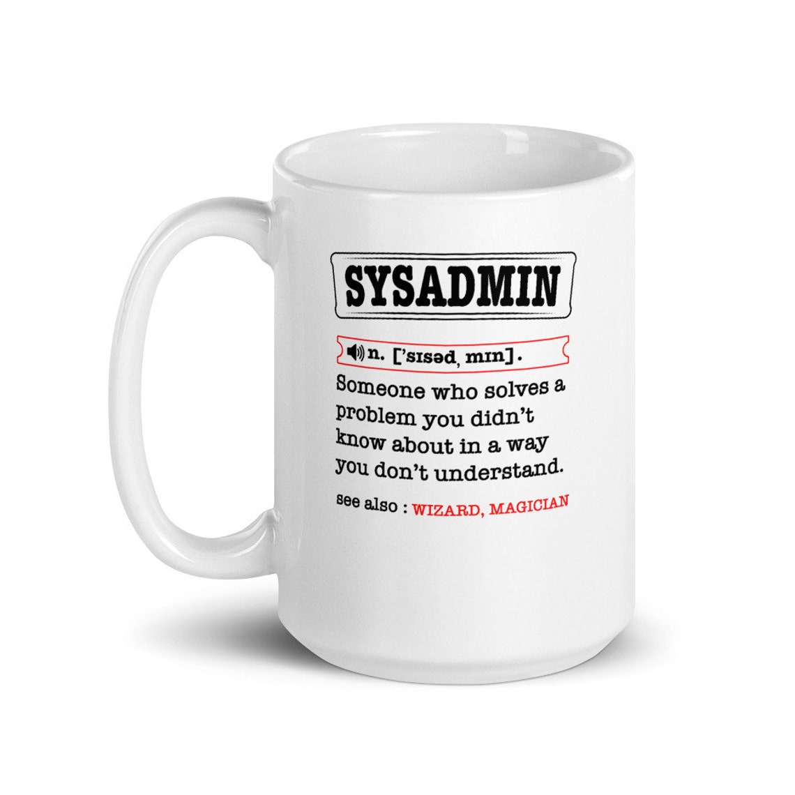 System Administrator Mug Funny Sysadmin Network Admin Gift - Etsy