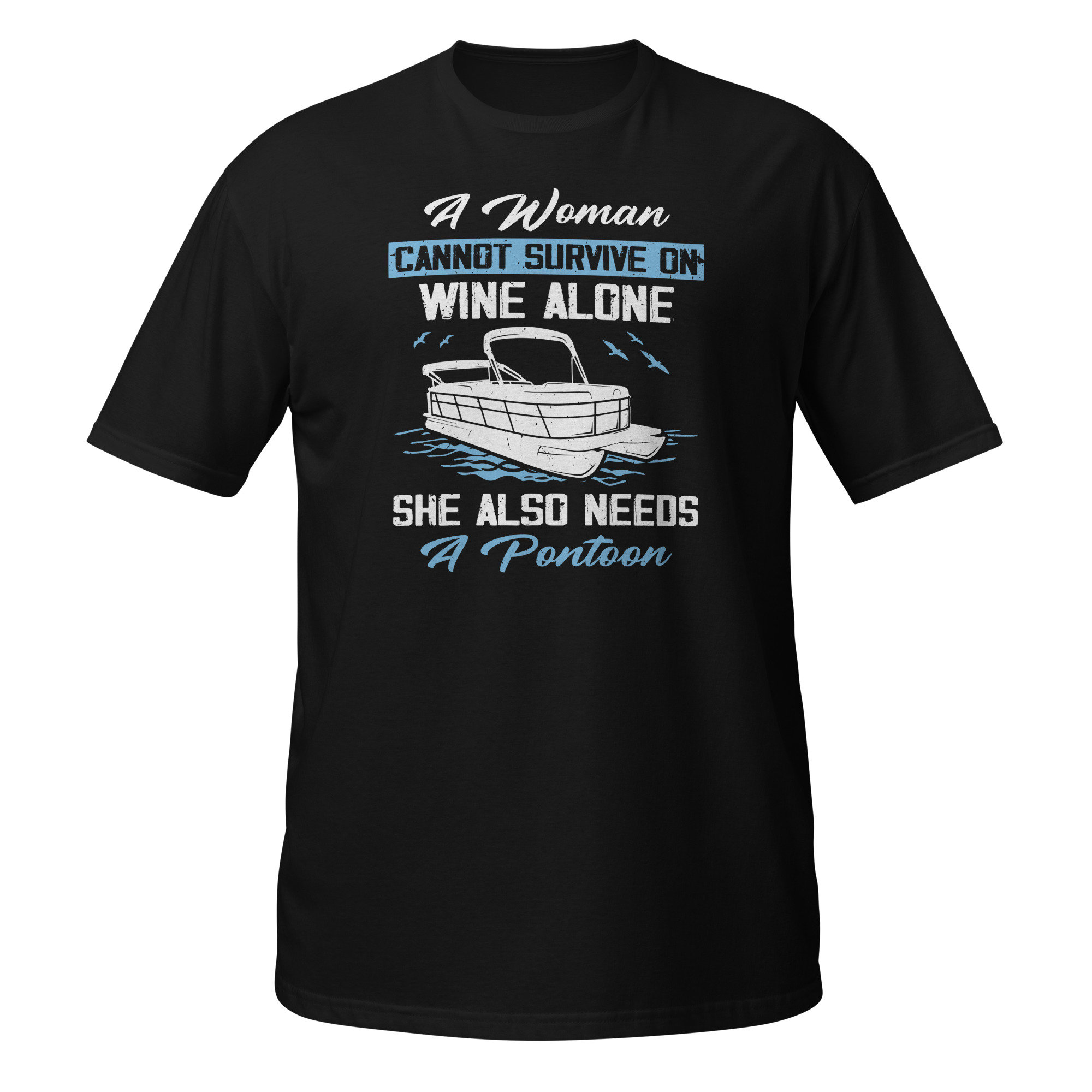 Funny Pontoon Boat Shirt, Captain T-shirt, Pontooning Gifts for Women ...