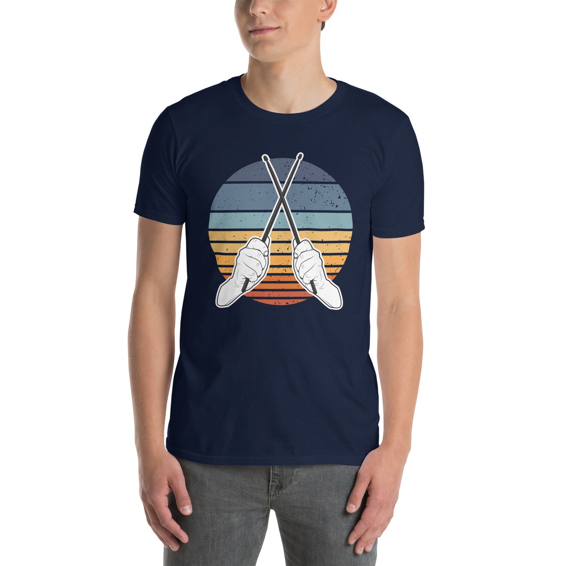 Drumset Cool Drumsticks Drumming Drums Rock Music T-shirt ...