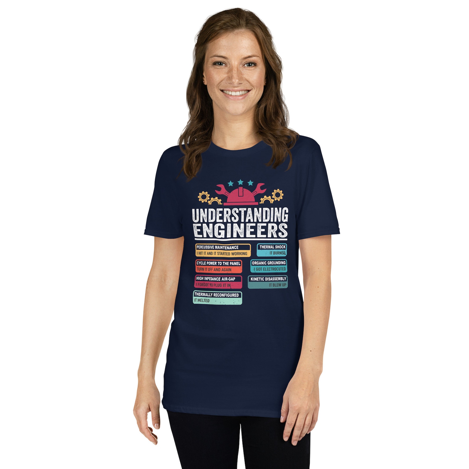 Understanding Engineers Funny Mechanical Engineering Unisex T-shirt - Understanding Engineers ...