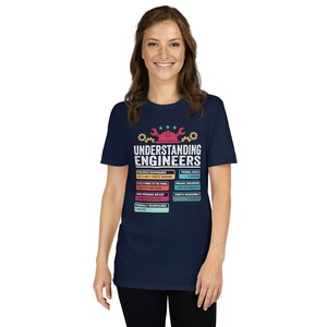 Understanding Engineers Funny Mechanical Engineering Unisex T-shirt - Understanding Engineers ...