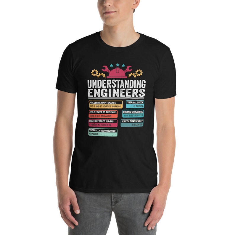 Understanding Engineers Funny Mechanical Engineering Unisex T-shirt - Understanding Engineers ...